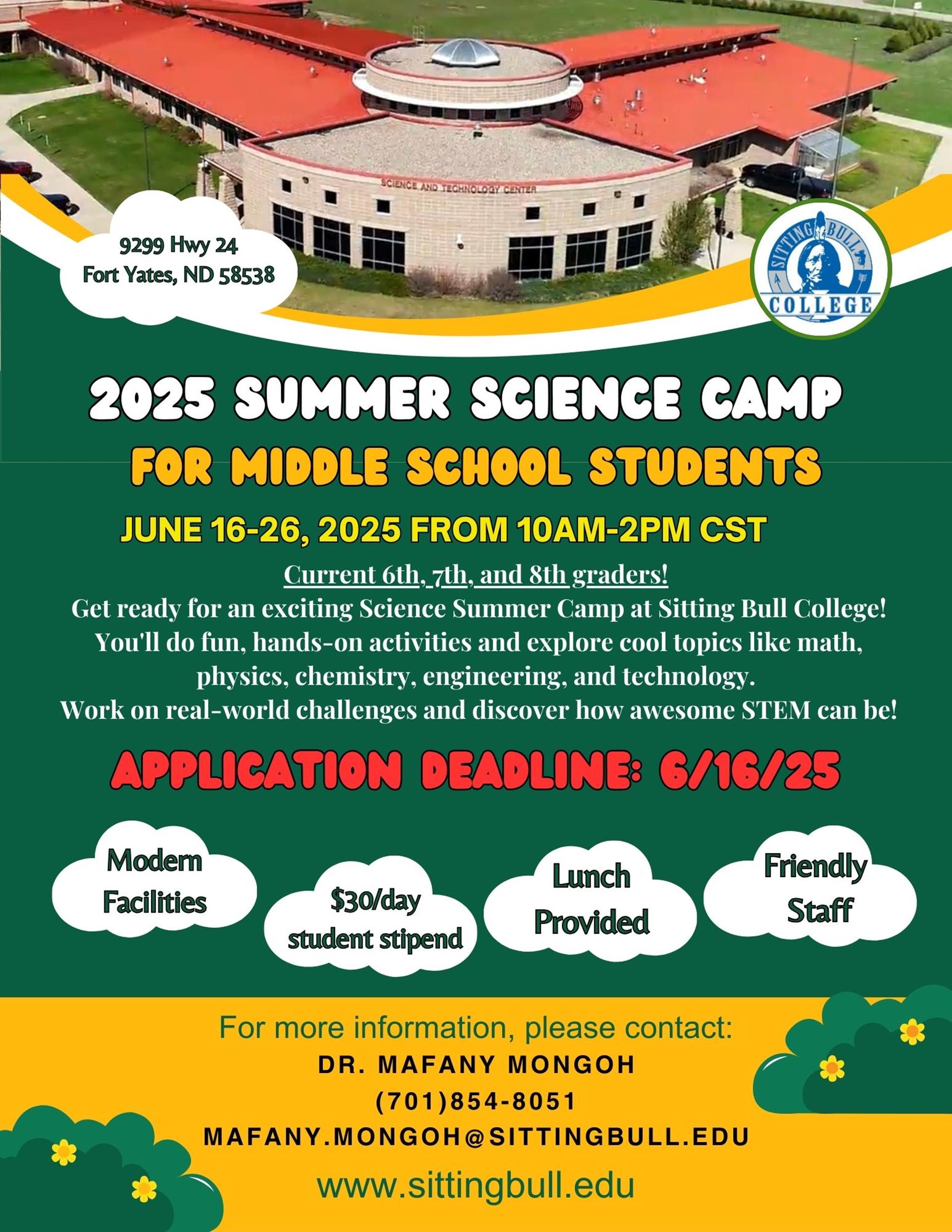 2025 SBC NATURE Summer Camp for Middle School Students | Sitting Bull ...